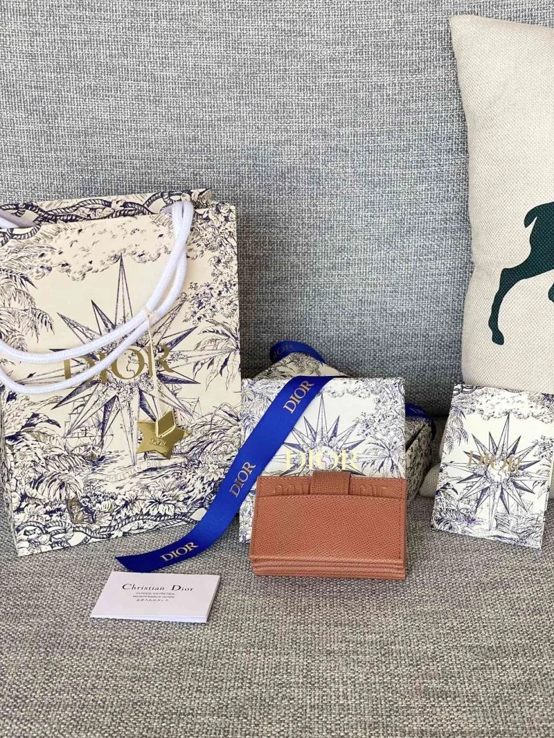 1:1 copy Christian Dior Wallets Purse