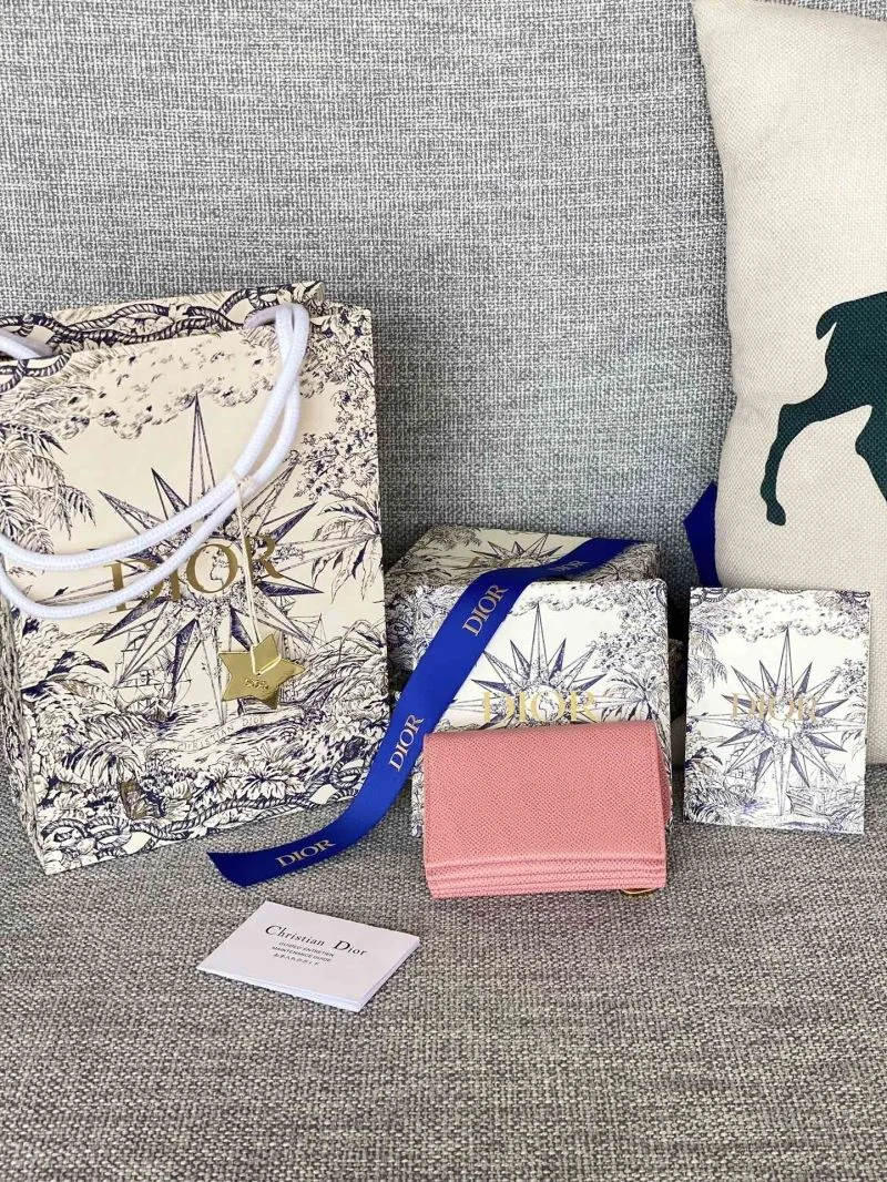 1:1 copy Christian Dior Wallets Purse