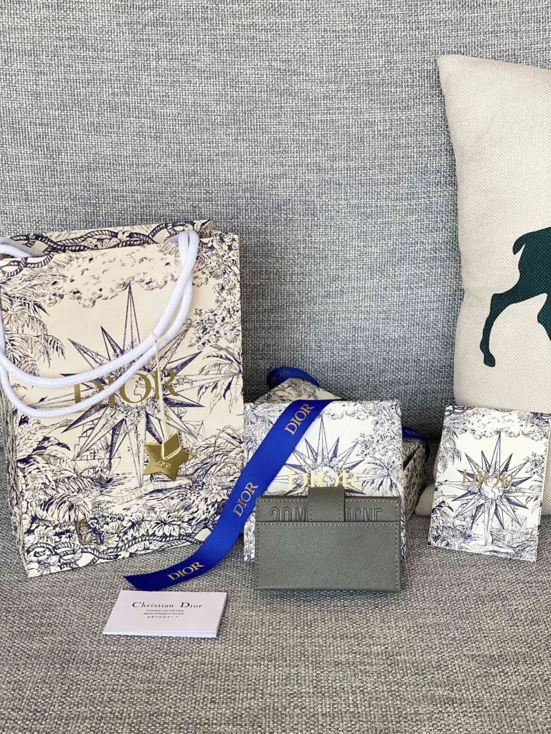 Genuine Christian Dior Wallets Purse