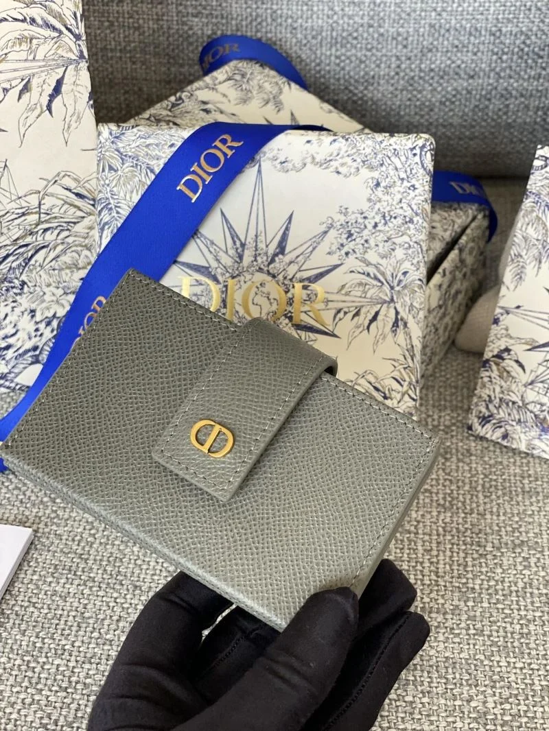 Genuine Christian Dior Wallets Purse