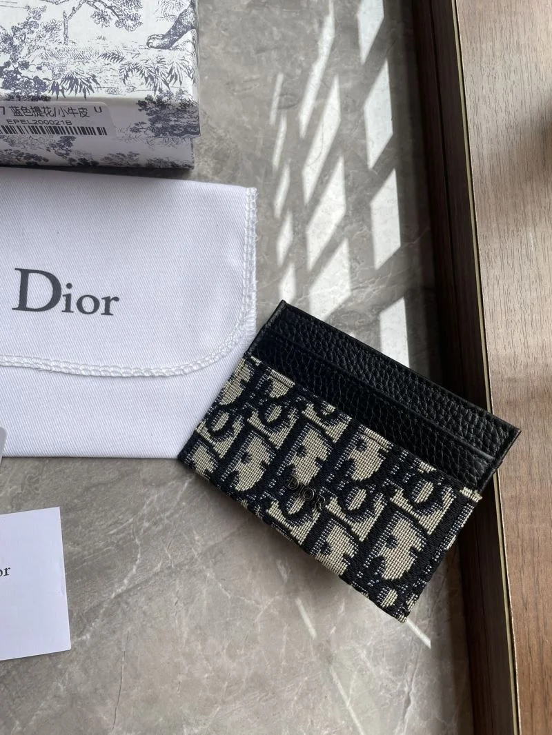 Genuine Christian Dior Wallets Purse