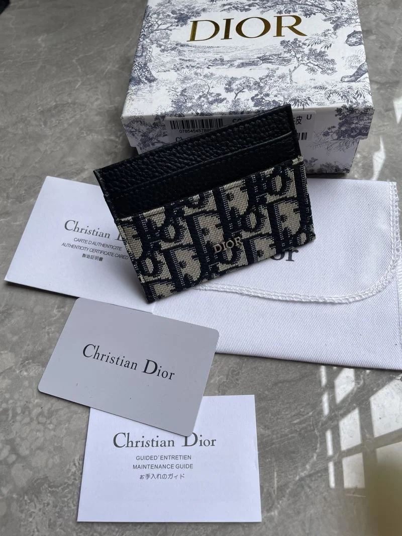 Genuine Christian Dior Wallets Purse