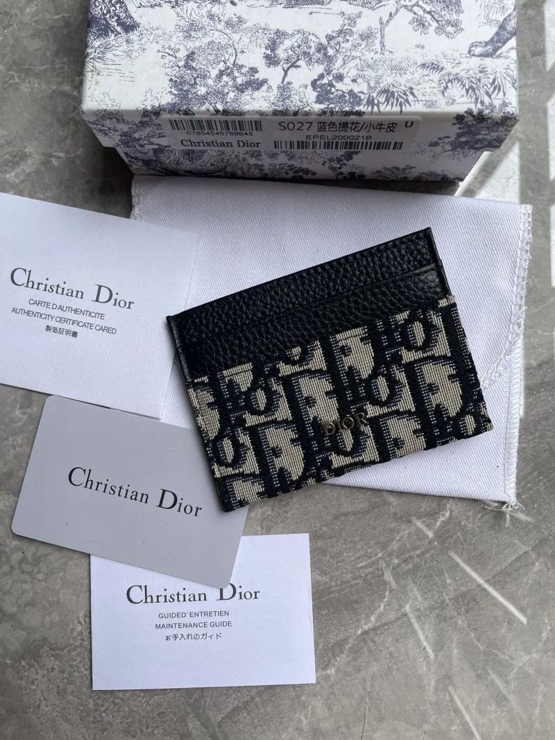 Genuine Christian Dior Wallets Purse