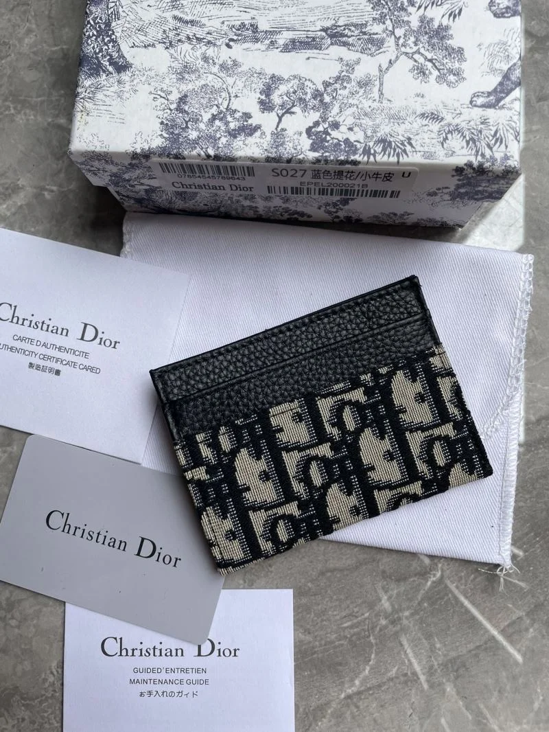 Genuine Christian Dior Wallets Purse