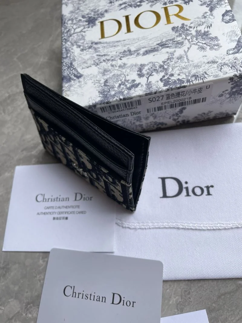 Genuine Christian Dior Wallets Purse