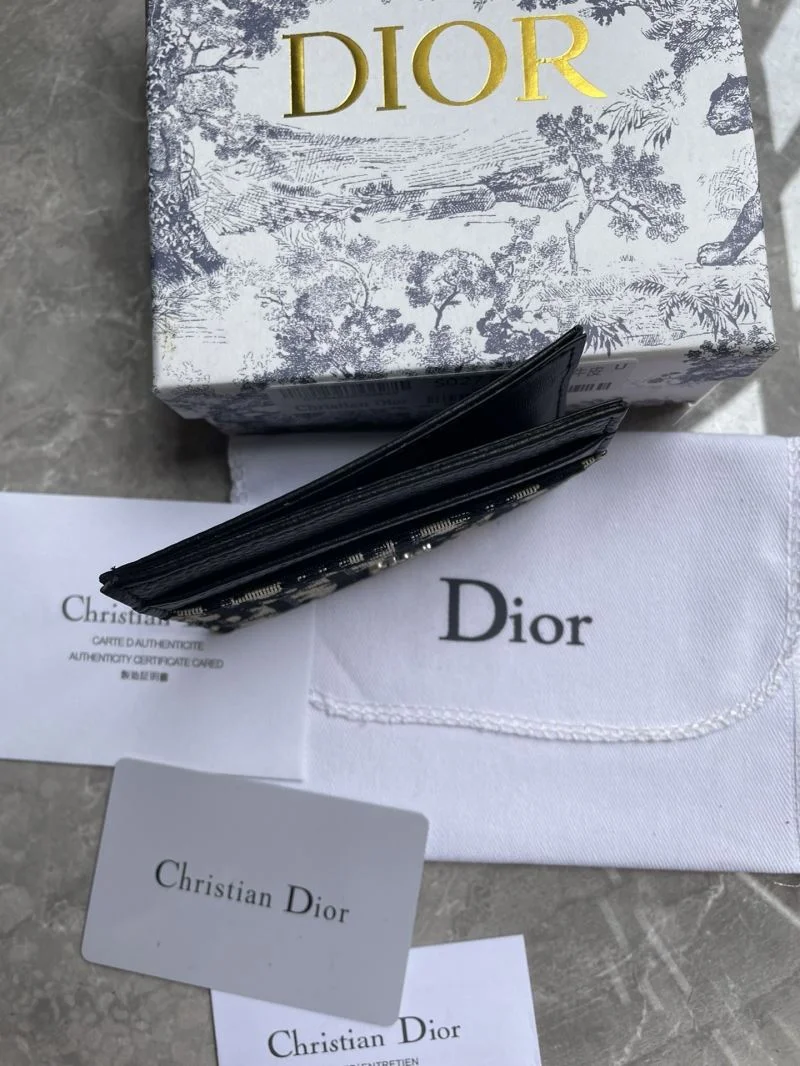 Genuine Christian Dior Wallets Purse