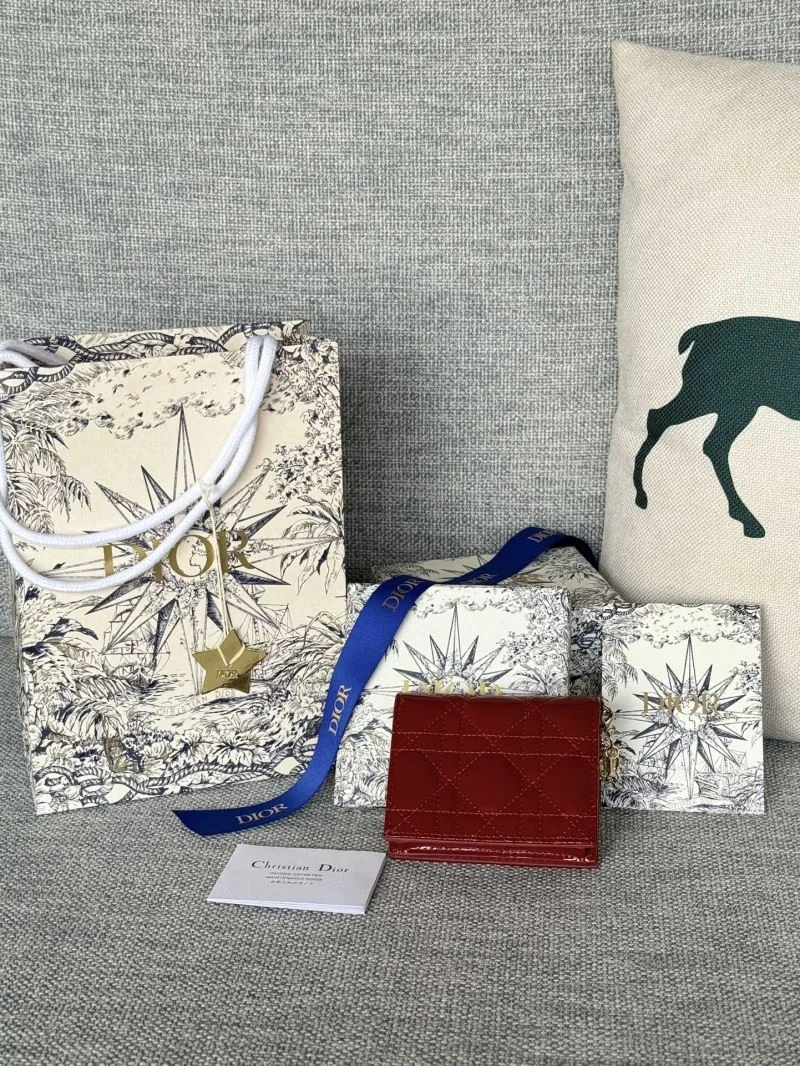 Real Christian Dior Wallets Purse