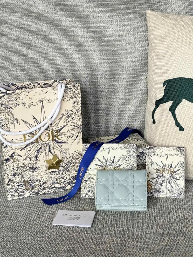 1:1 copy Christian Dior Wallets Purse