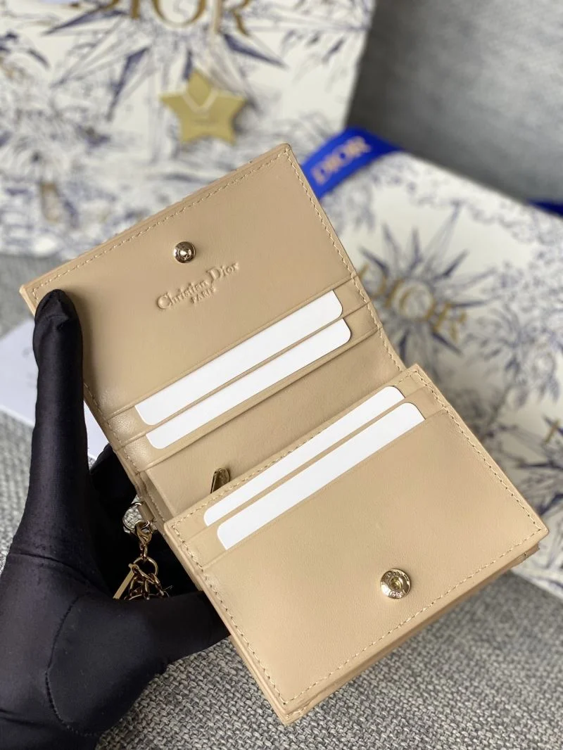 Genuine Christian Dior Wallets Purse