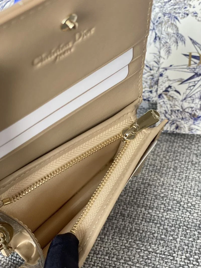 Genuine Christian Dior Wallets Purse