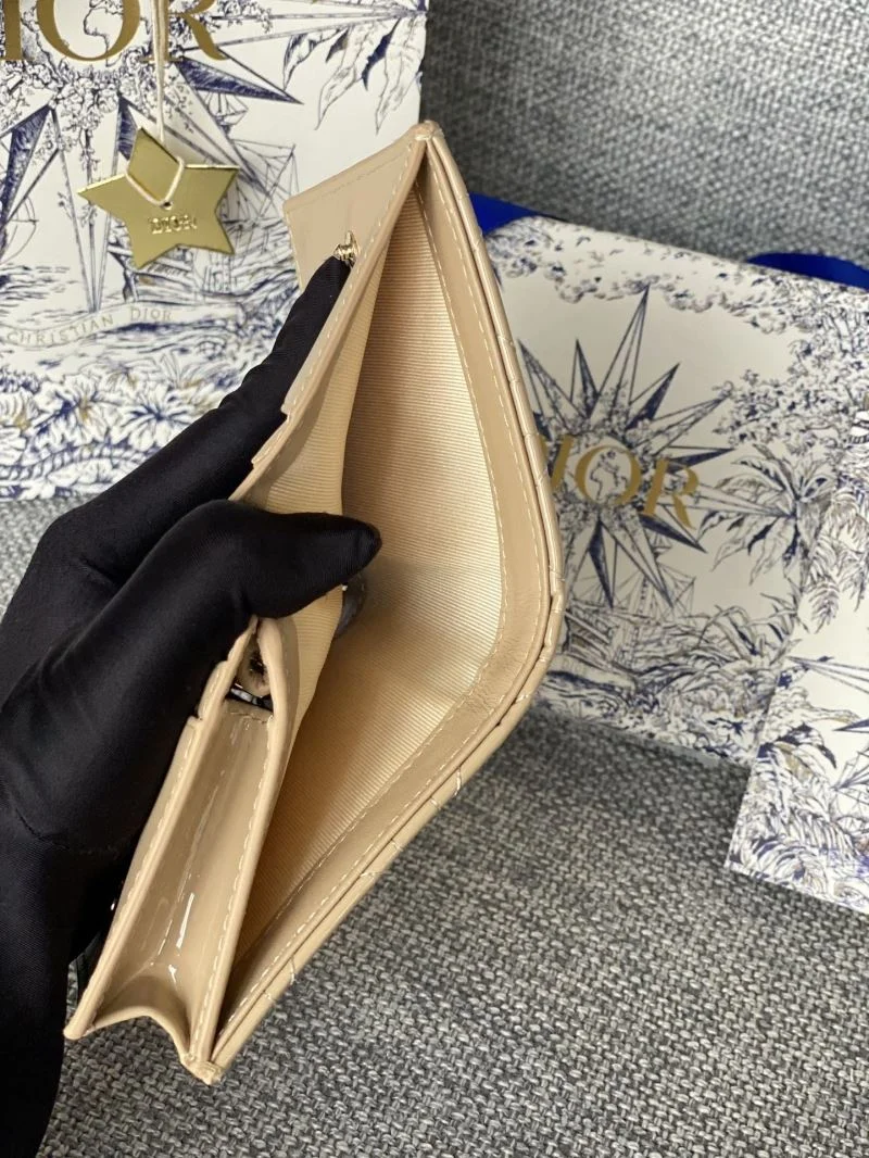 Genuine Christian Dior Wallets Purse