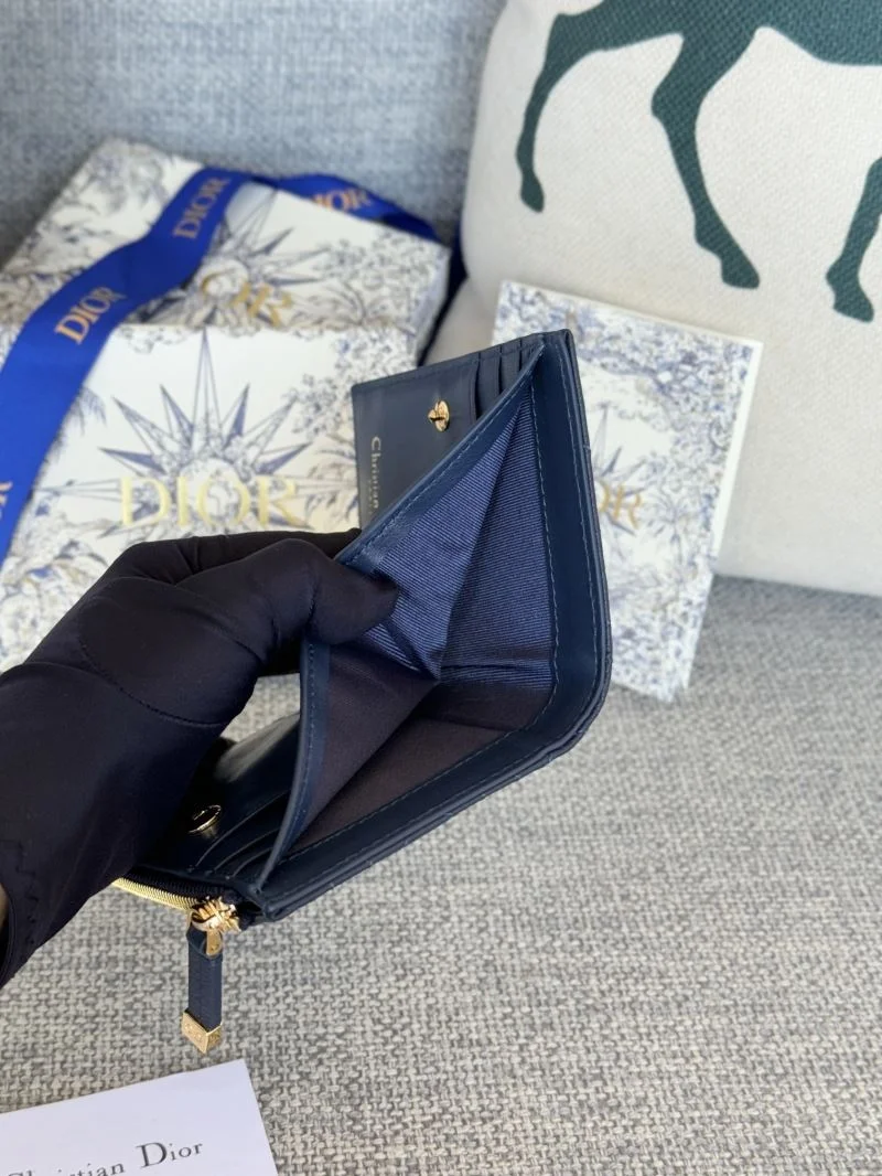 Brand-authenticated Christian Dior Wallets Purse