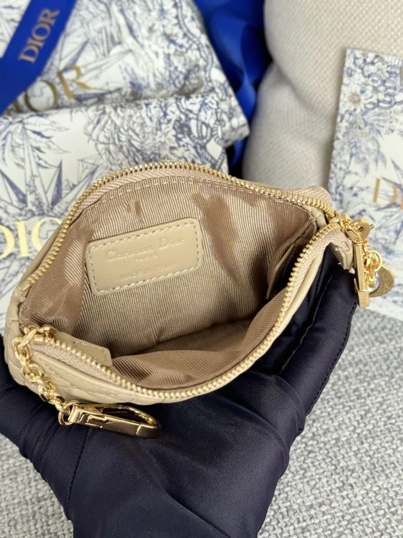 Genuine Christian Dior Wallets Purse