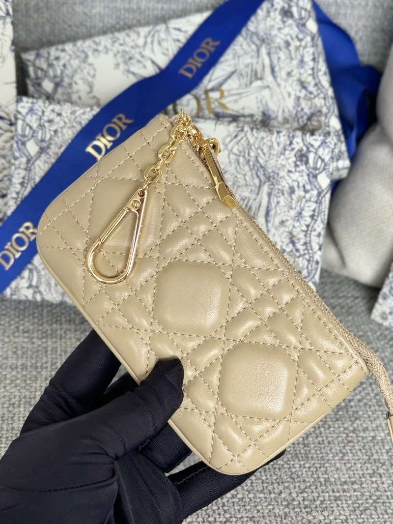 Genuine Christian Dior Wallets Purse