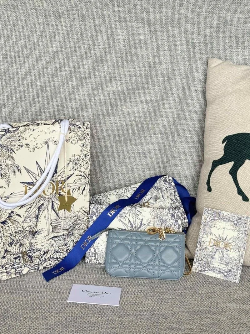1:1 copy Christian Dior Wallets Purse