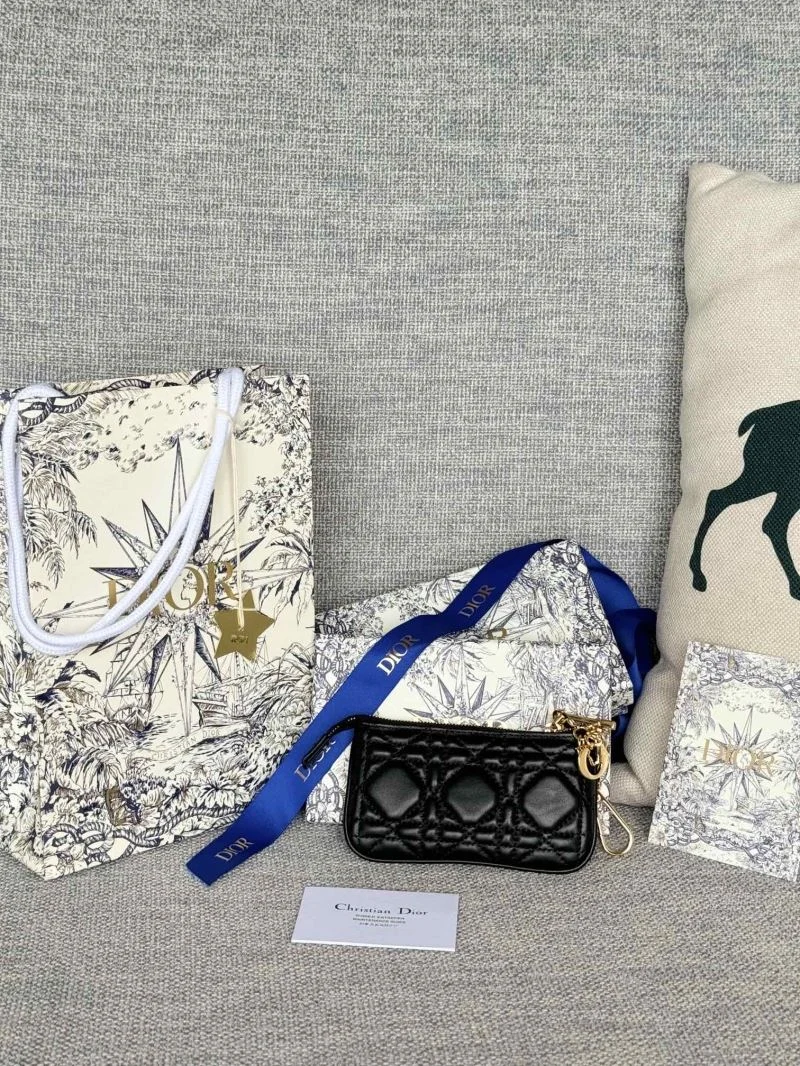Genuine Christian Dior Wallets Purse