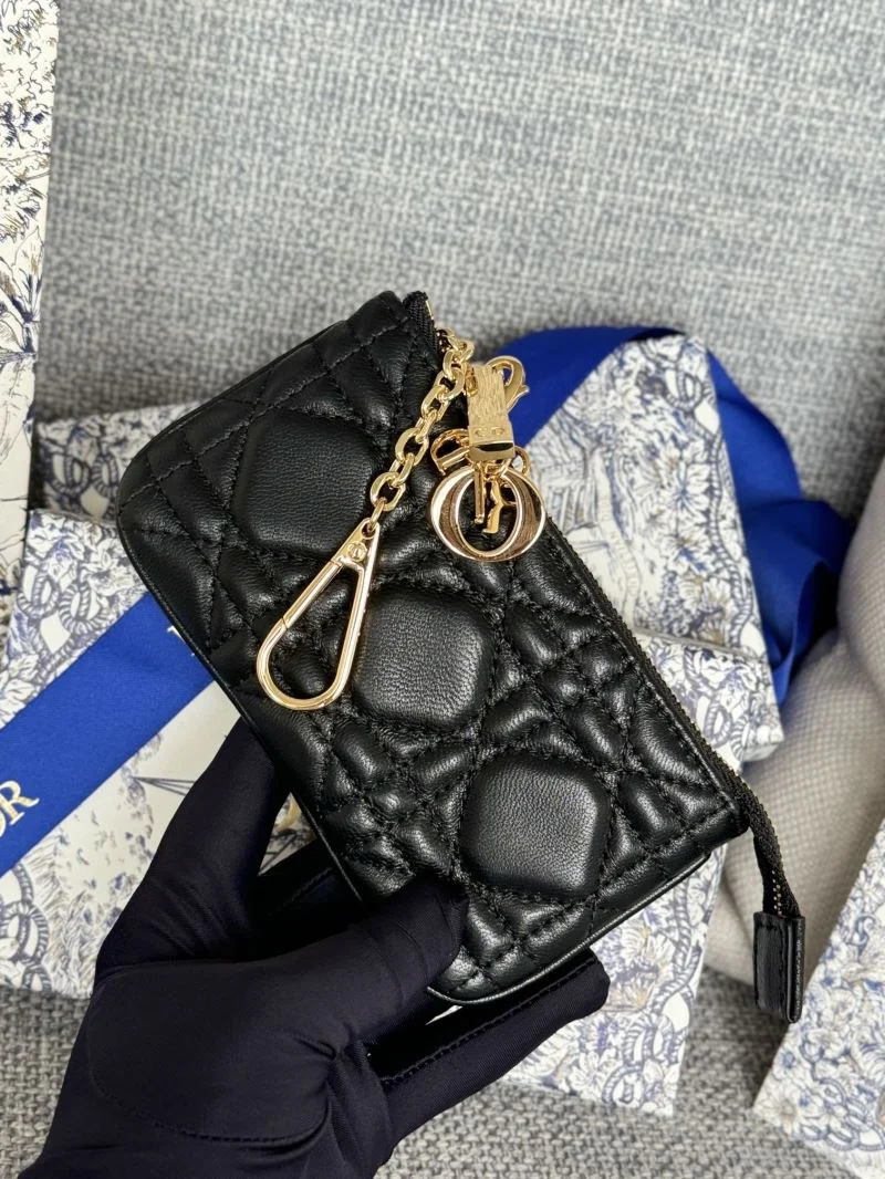 Genuine Christian Dior Wallets Purse