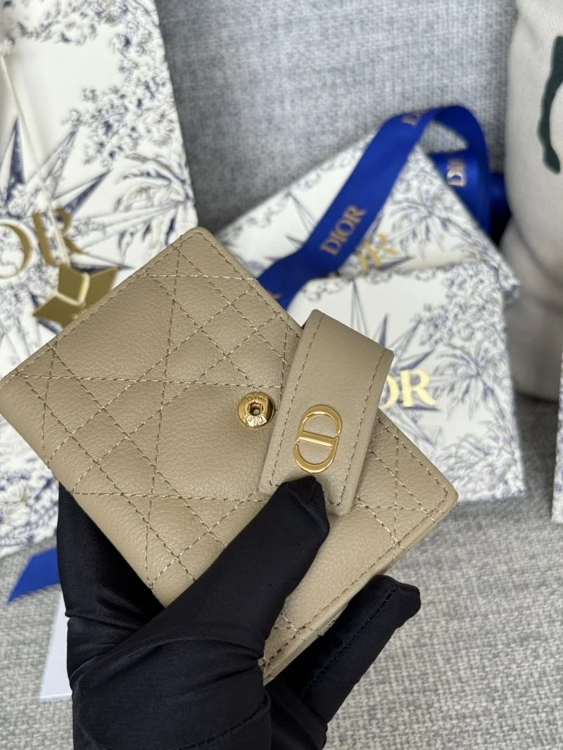 1:1 copy Christian Dior Wallets Purse