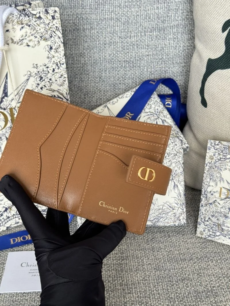 Brand-authenticated Christian Dior Wallets Purse