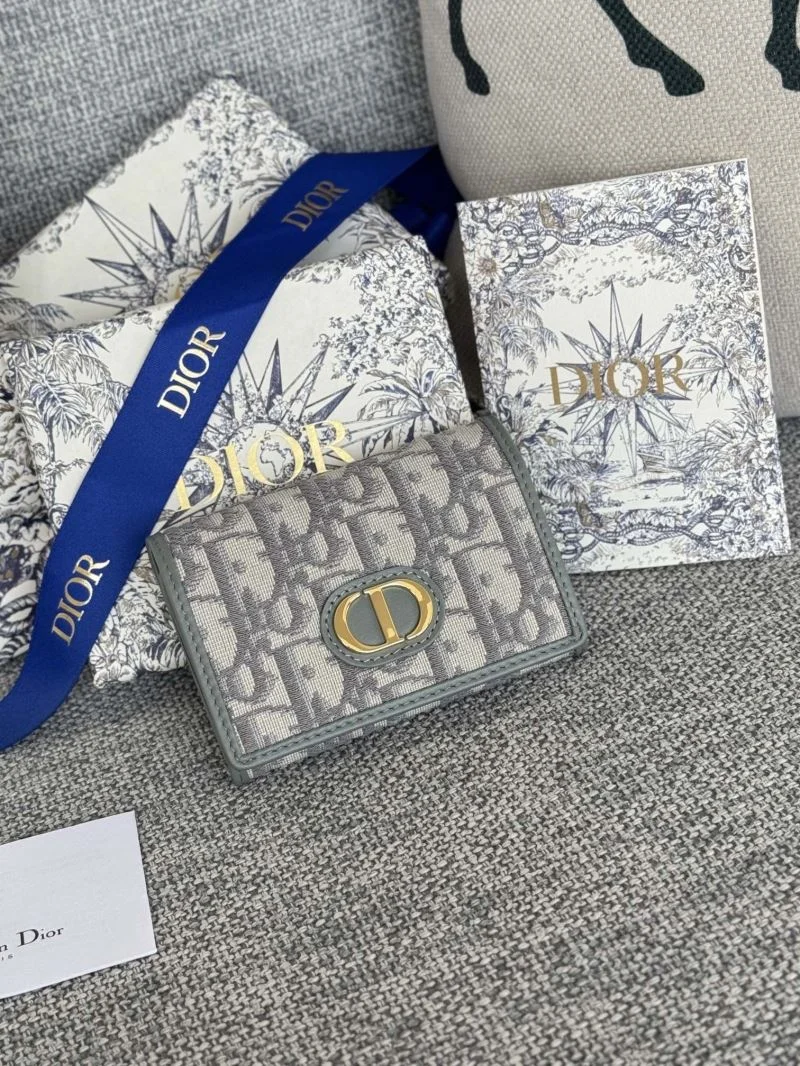 Genuine Christian Dior Wallets Purse
