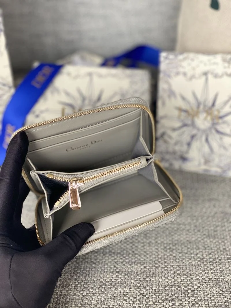 1:1 copy Christian Dior Wallets Purse