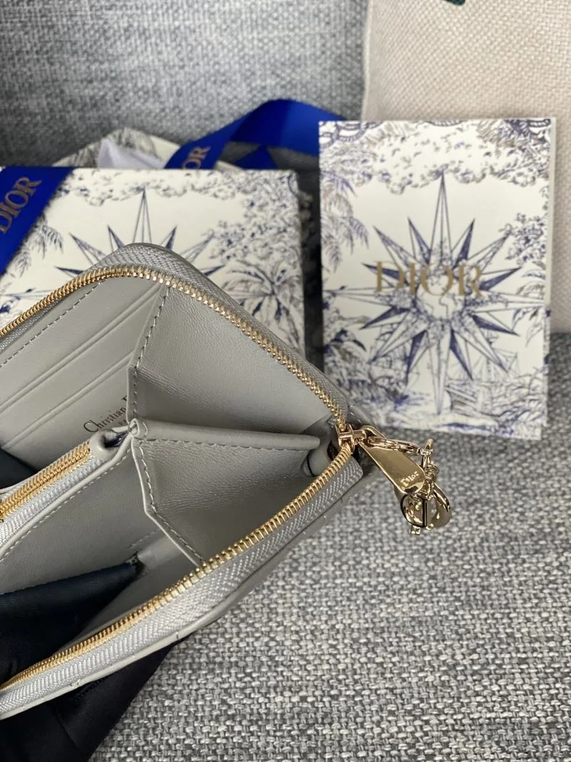 1:1 copy Christian Dior Wallets Purse