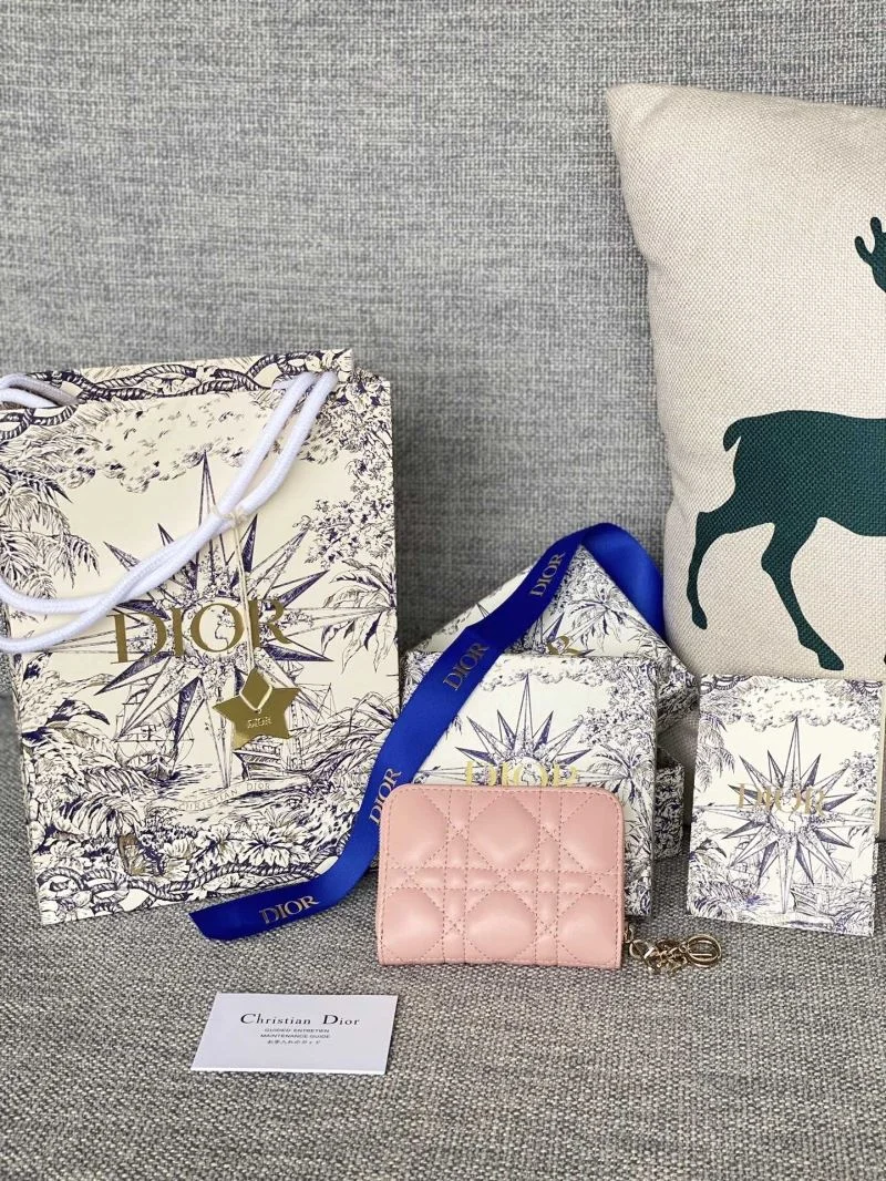 1:1 copy Christian Dior Wallets Purse