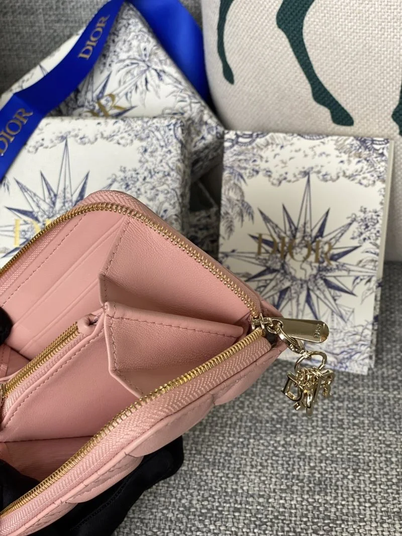1:1 copy Christian Dior Wallets Purse