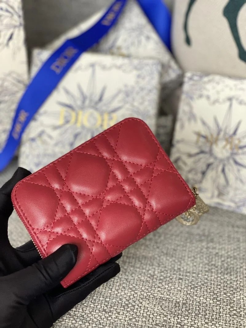 1:1 copy Christian Dior Wallets Purse