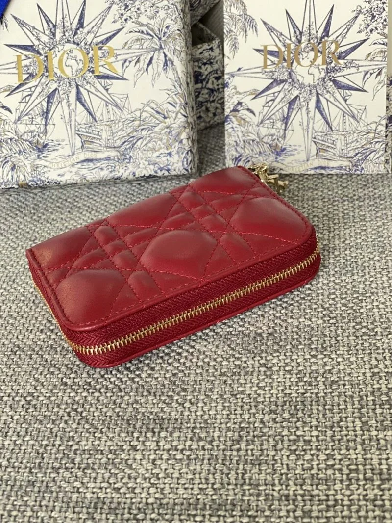 1:1 copy Christian Dior Wallets Purse