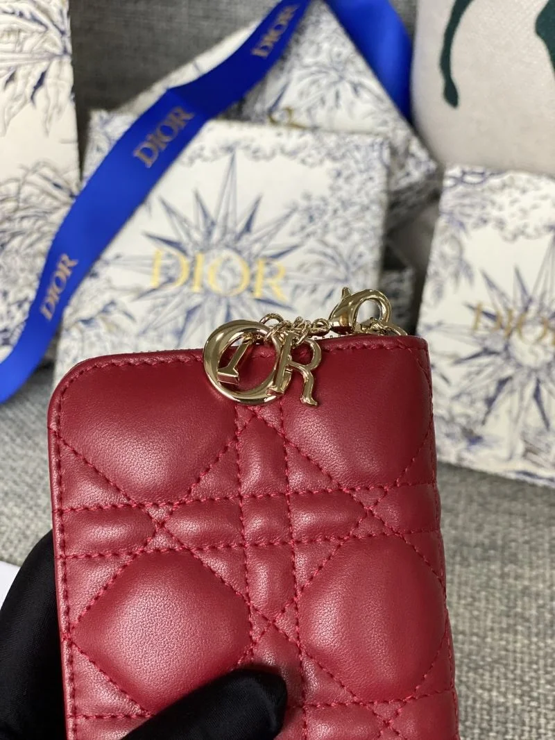 1:1 copy Christian Dior Wallets Purse