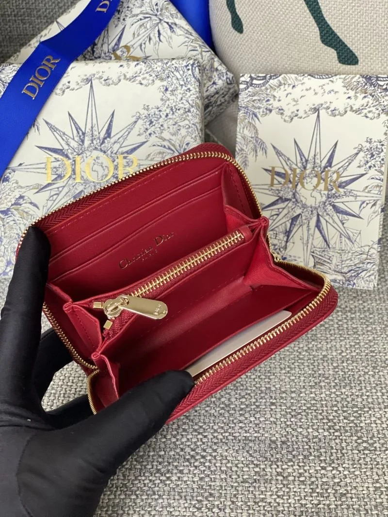 1:1 copy Christian Dior Wallets Purse