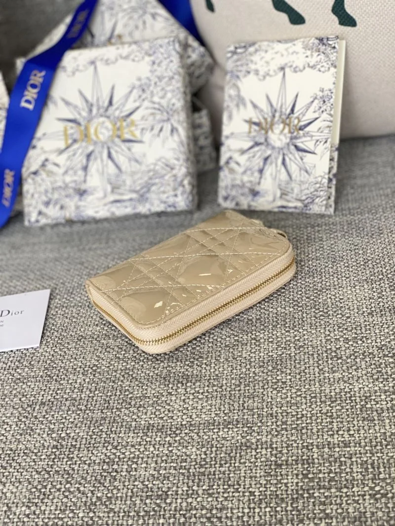 Genuine Christian Dior Wallets Purse