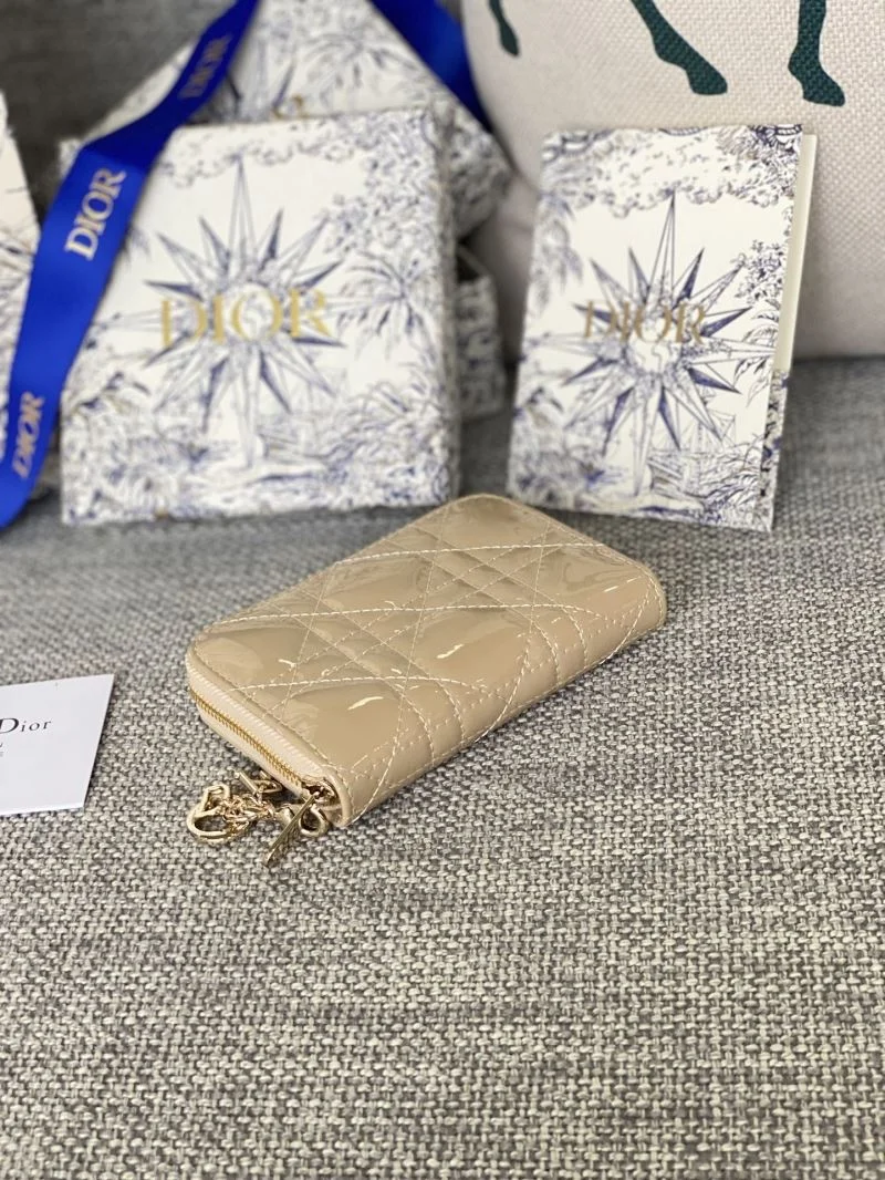Genuine Christian Dior Wallets Purse
