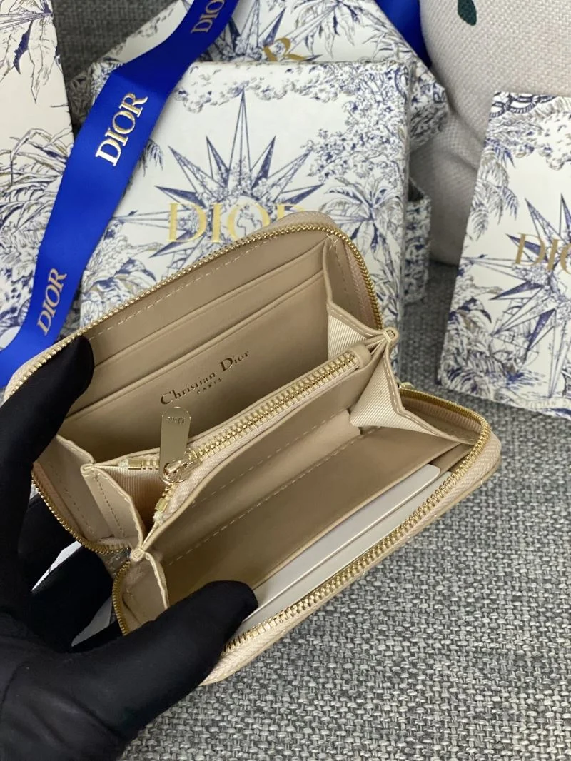 Genuine Christian Dior Wallets Purse