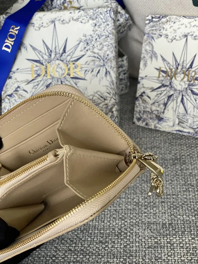 Genuine Christian Dior Wallets Purse