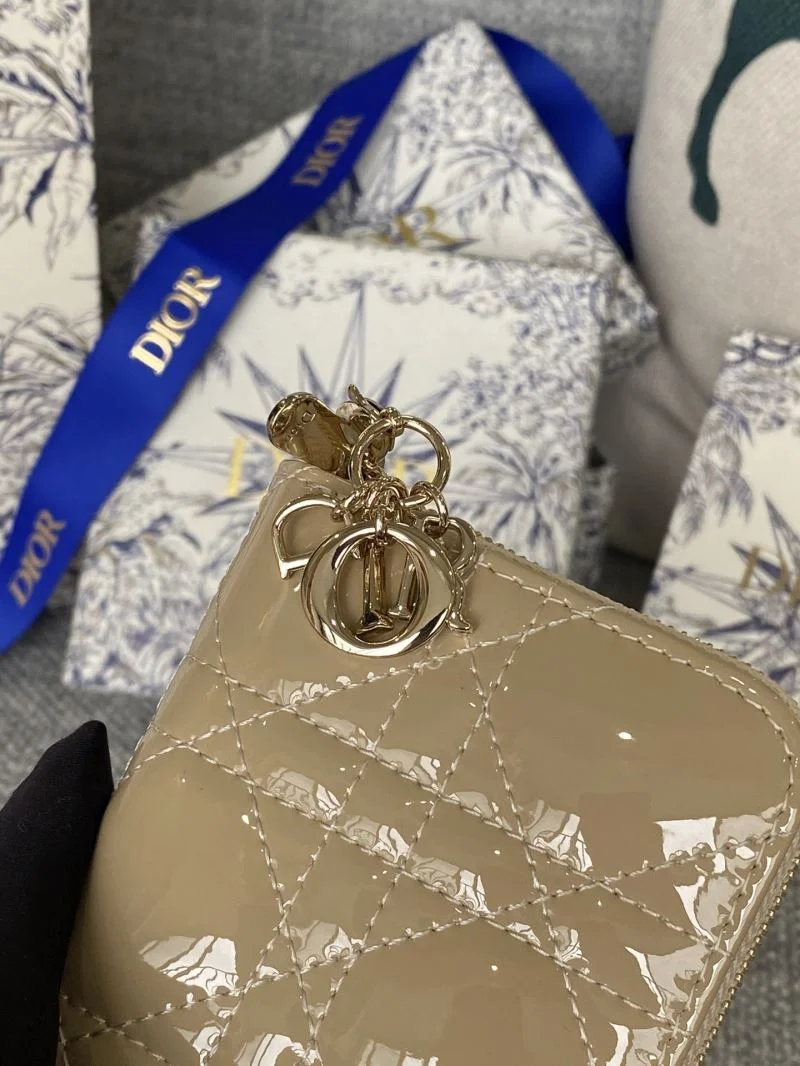 Genuine Christian Dior Wallets Purse