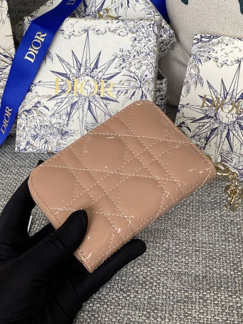 Genuine Christian Dior Wallets Purse