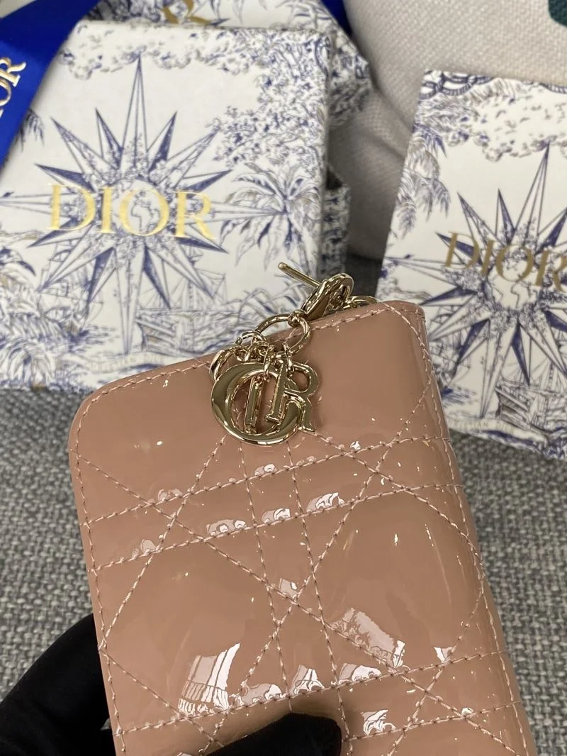 Genuine Christian Dior Wallets Purse