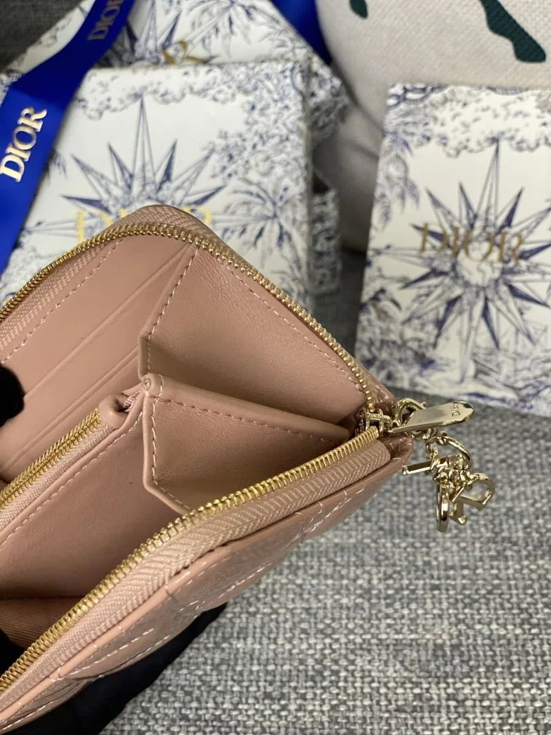 Genuine Christian Dior Wallets Purse