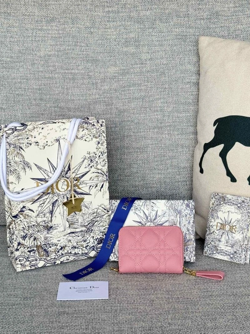Real Christian Dior Wallets Purse