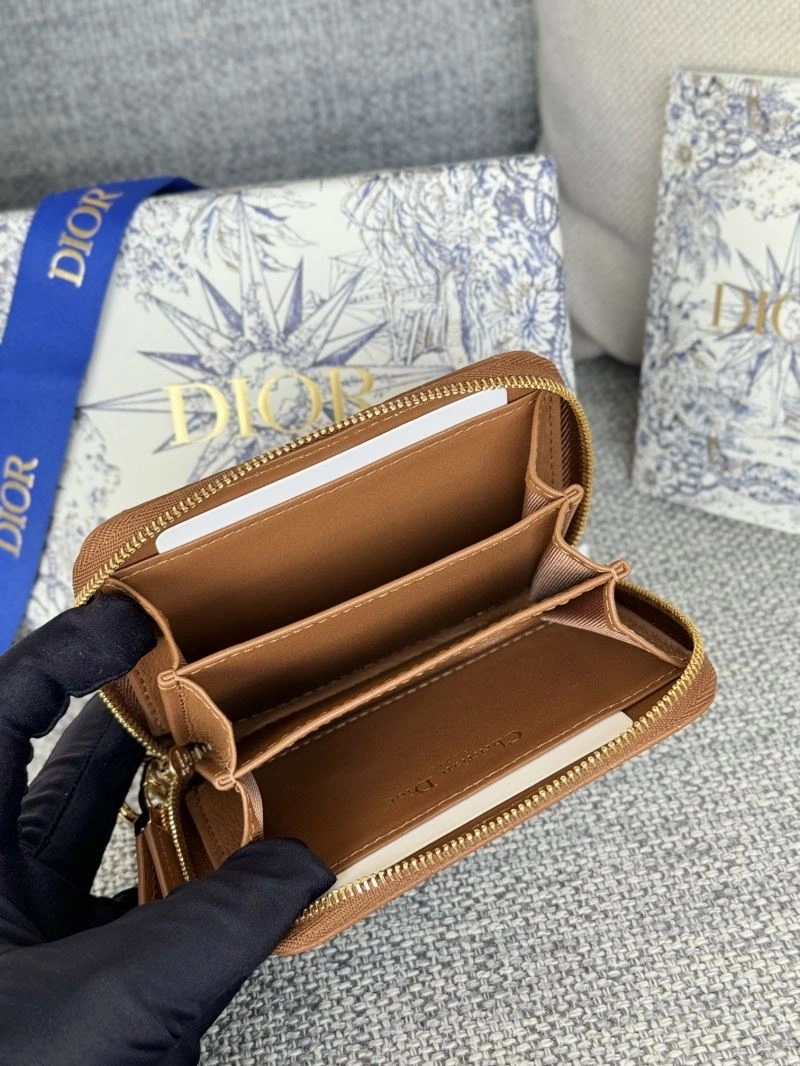 Genuine Christian Dior Wallets Purse