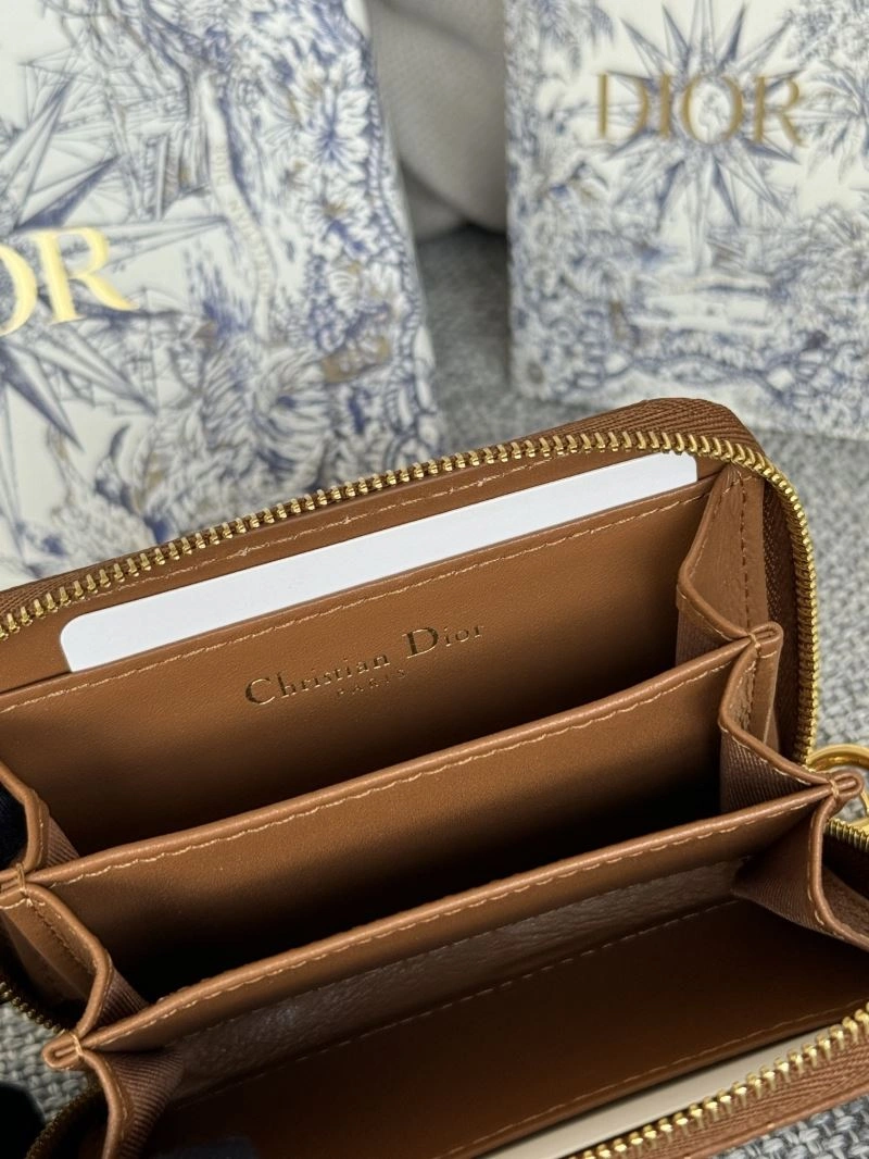 Genuine Christian Dior Wallets Purse