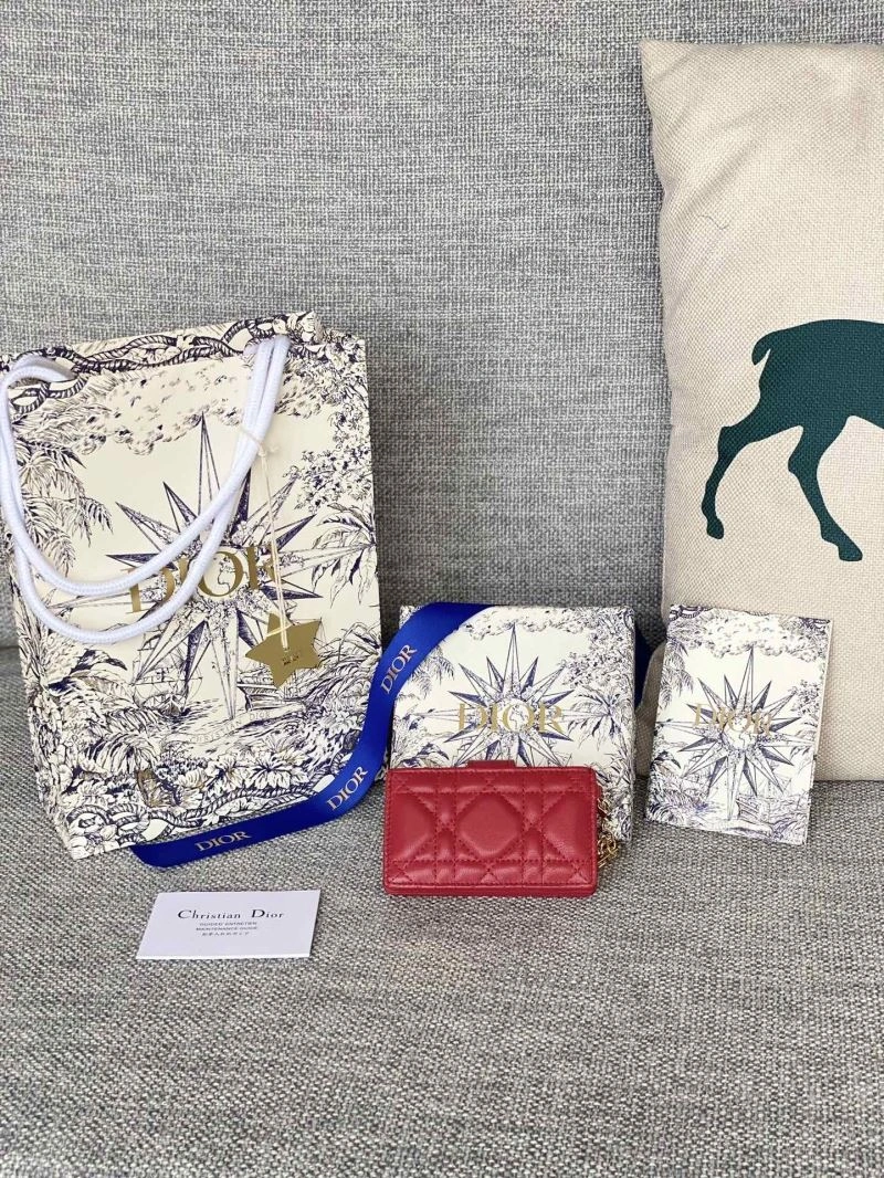 Brand-authenticated Christian Dior Wallets Purse