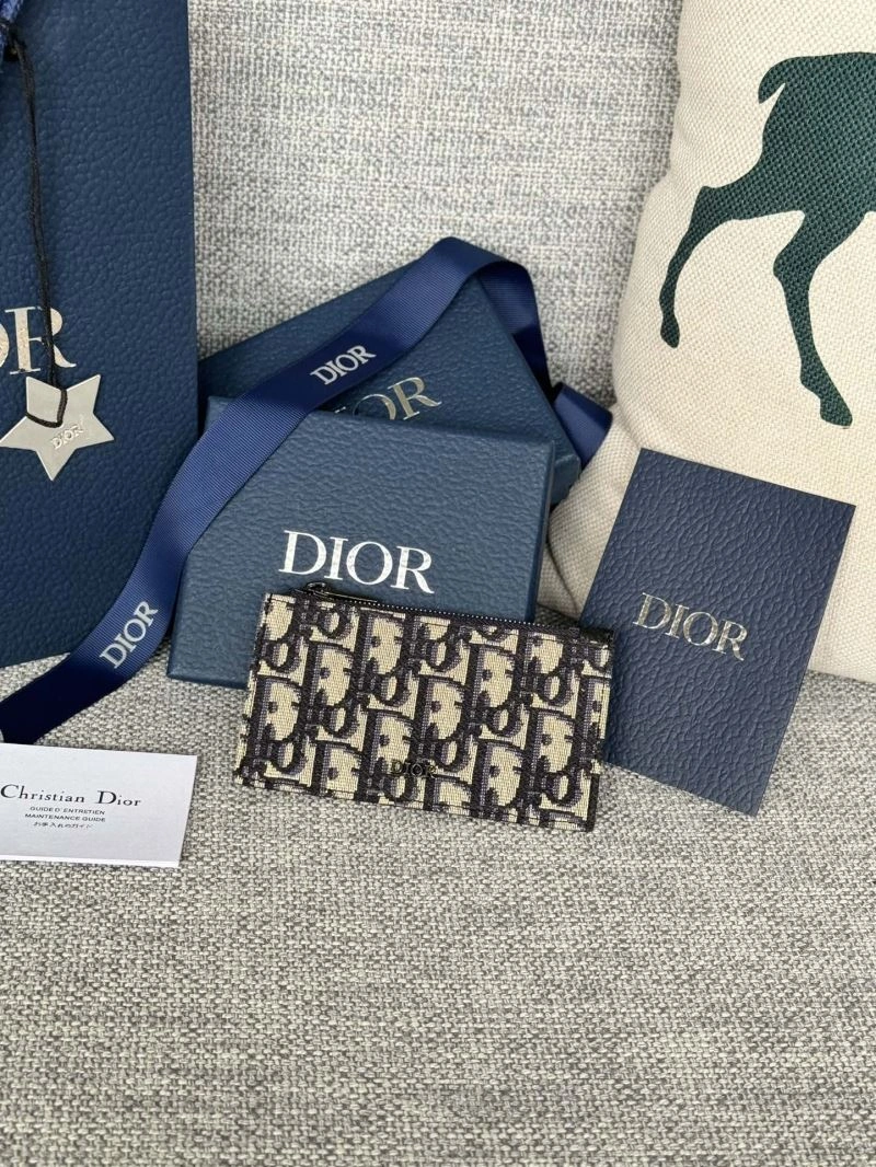 Genuine Christian Dior Wallets Purse