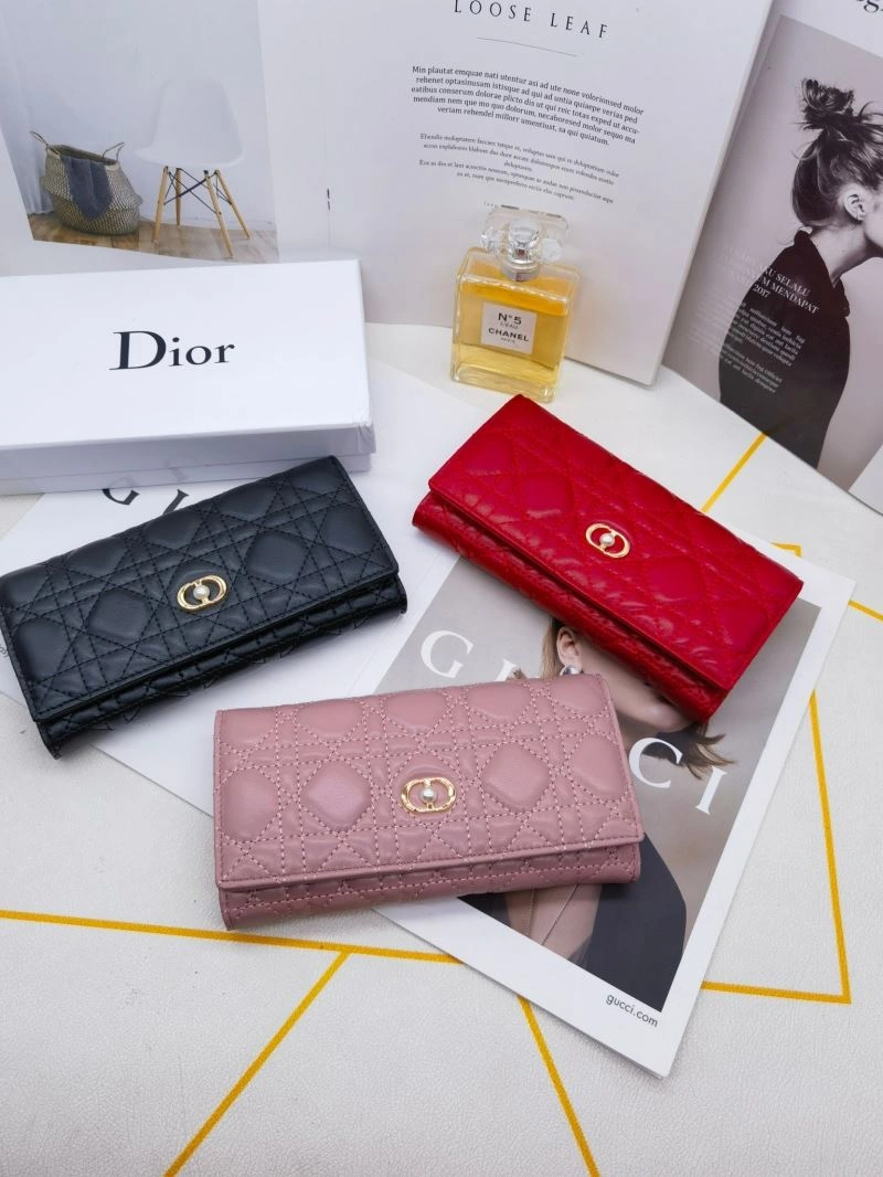 Genuine Christian Dior Wallets Purse