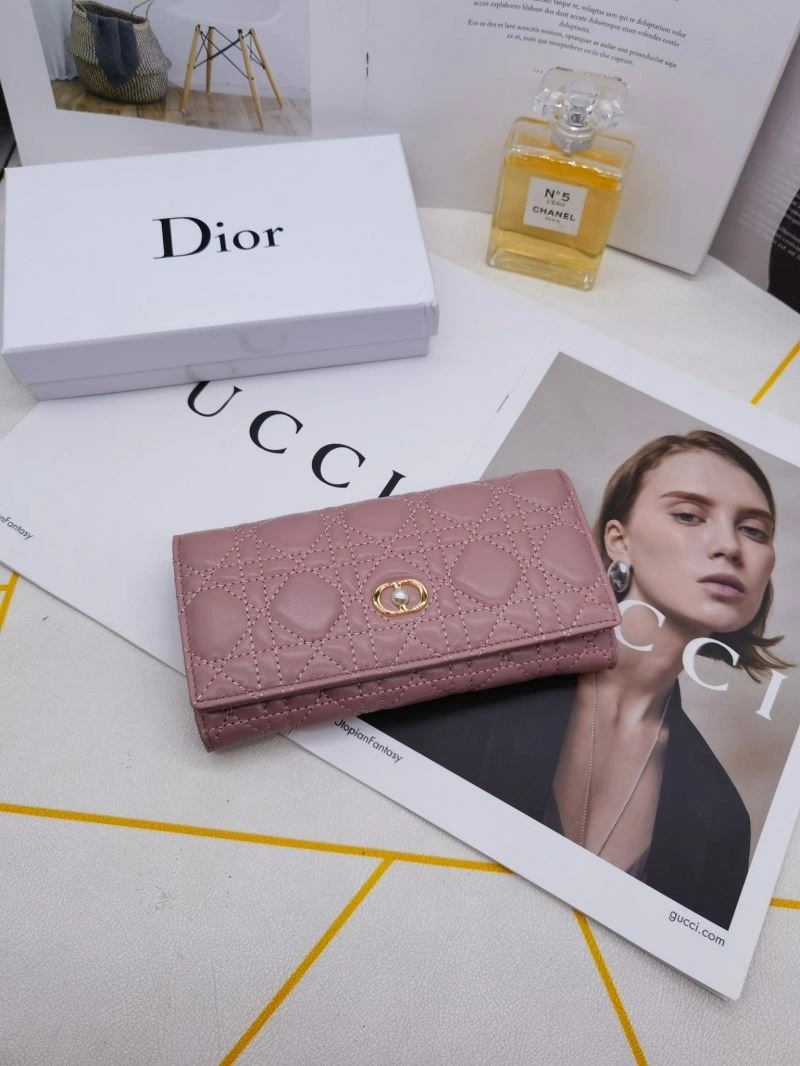 Genuine Christian Dior Wallets Purse