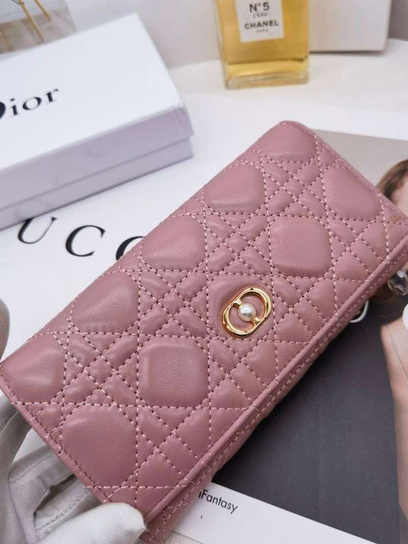 Genuine Christian Dior Wallets Purse