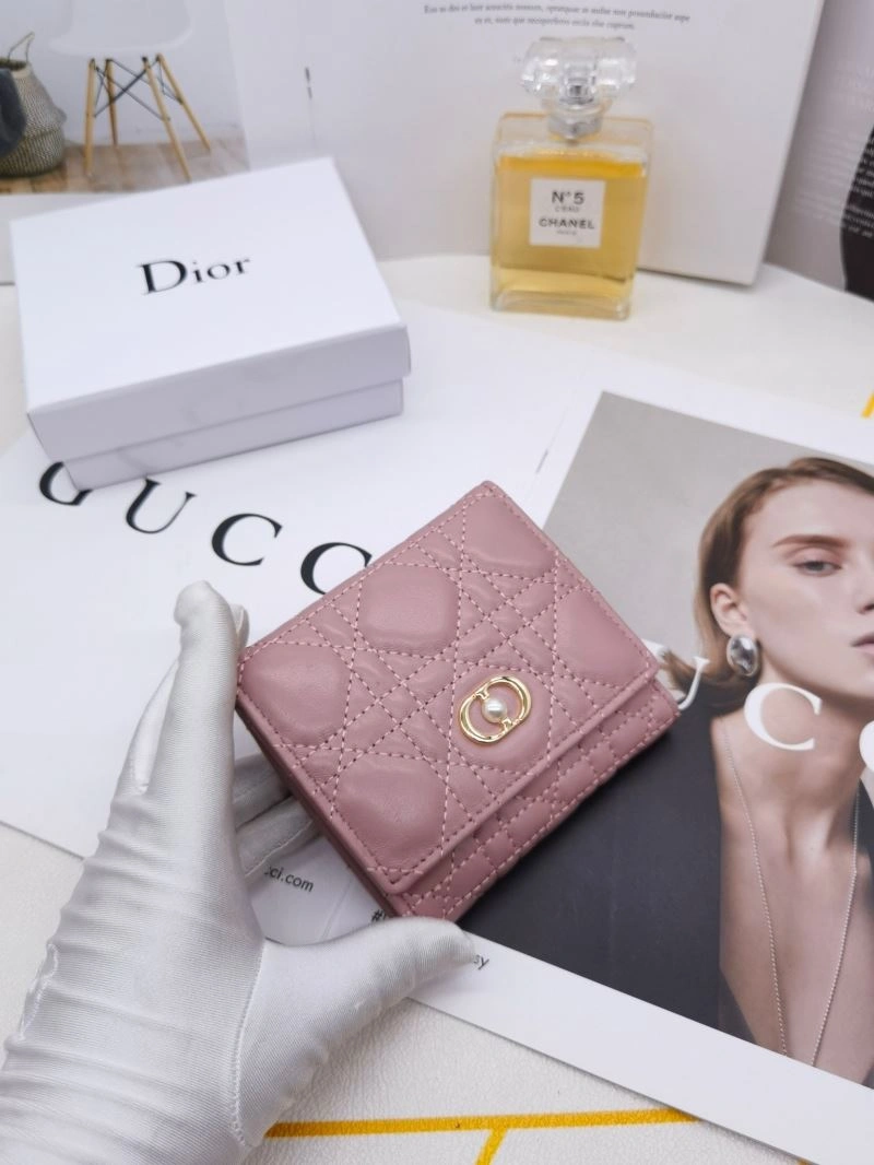 1:1 copy Christian Dior Wallets Purse