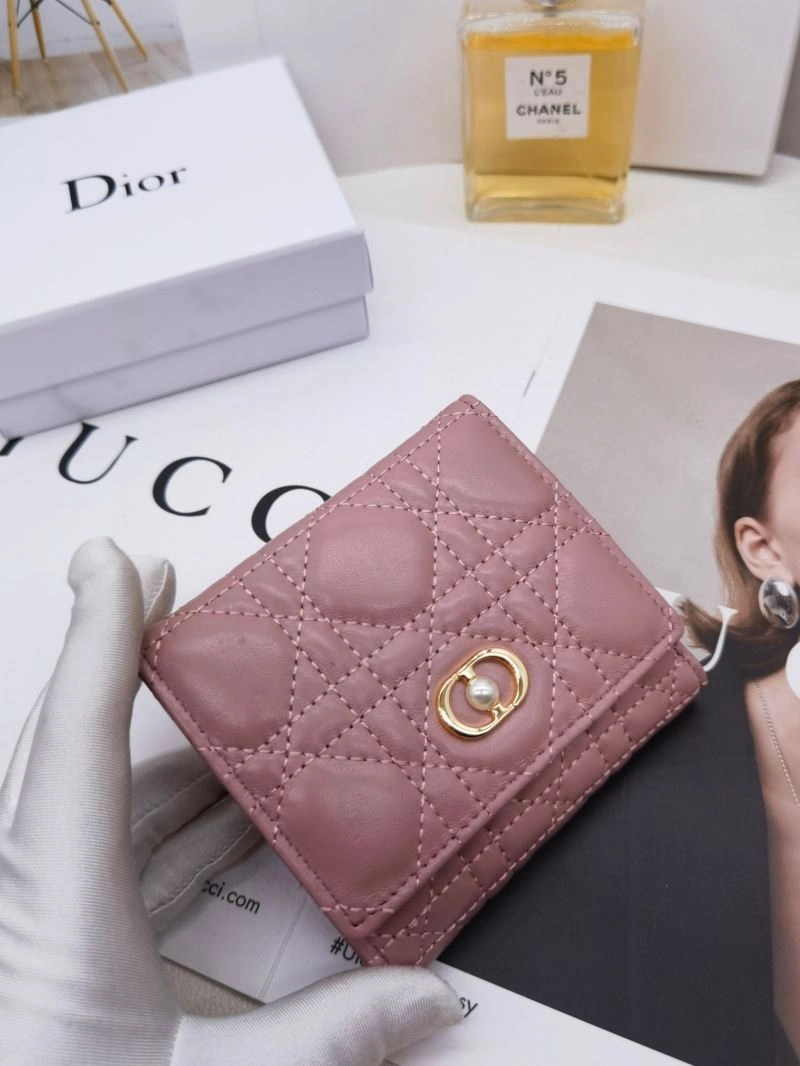 1:1 copy Christian Dior Wallets Purse